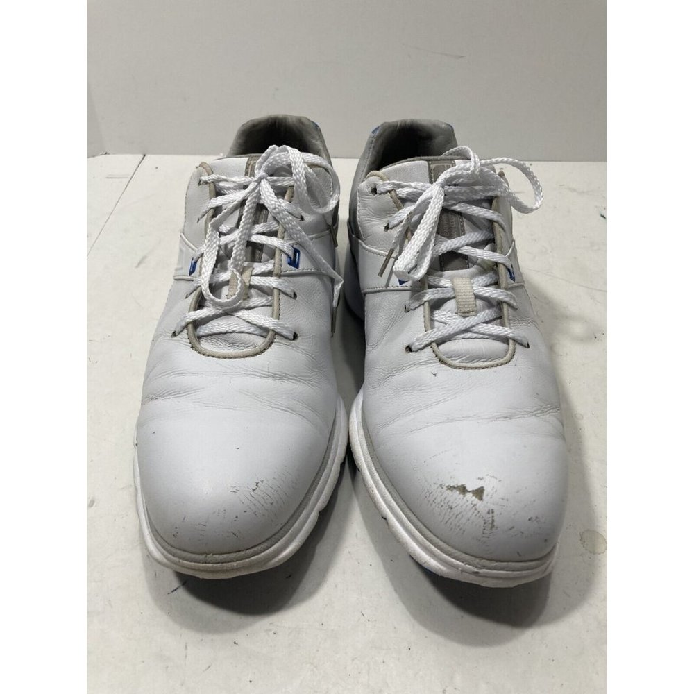 Footjoy Fj Pro Sl Men's White Leather Spikeless Golf … - Gem